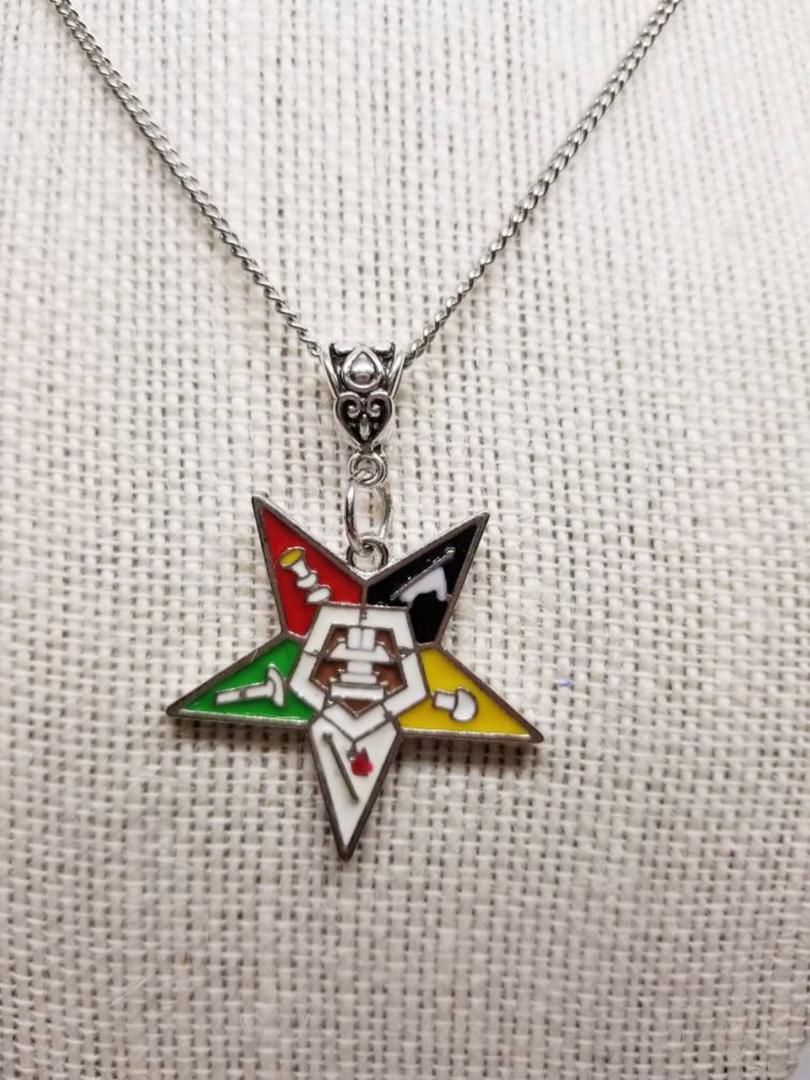 OES Charm Necklace - Etsy