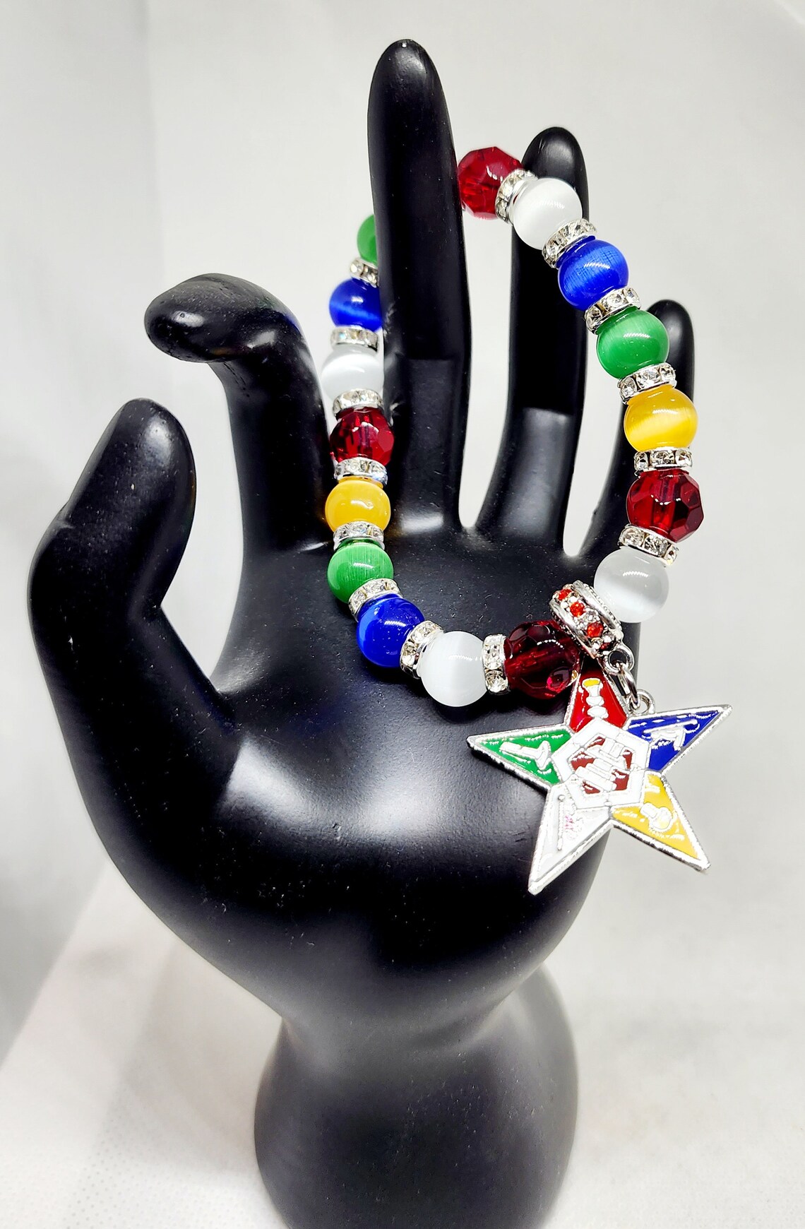 Order of Eastern Star OES Charm Bracelet - Etsy