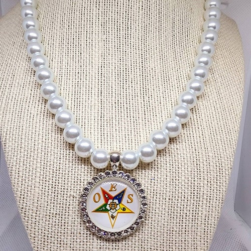 OES Pearl Necklace - Etsy