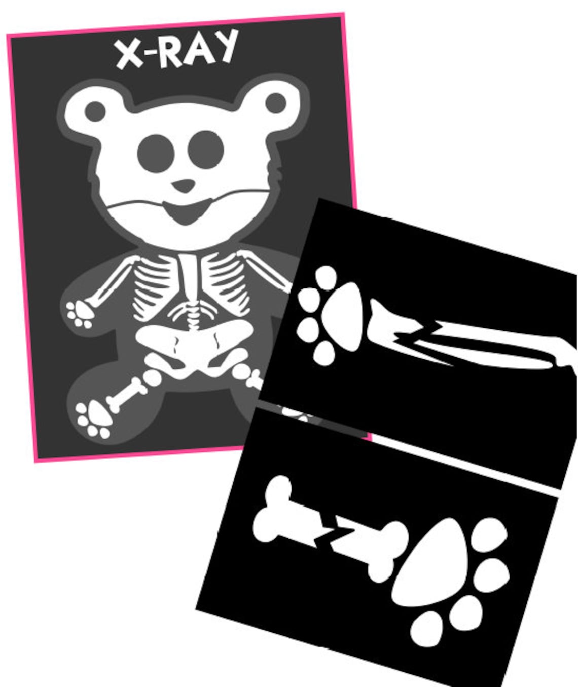 Pretend Play Doctor Teddy Bear Check up Printable Download Worksheets ...