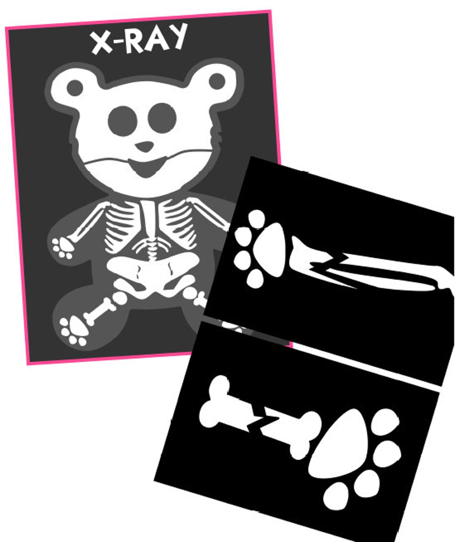 Pretend Play Doctor Teddy Bear Check up Printable Download Worksheets ...