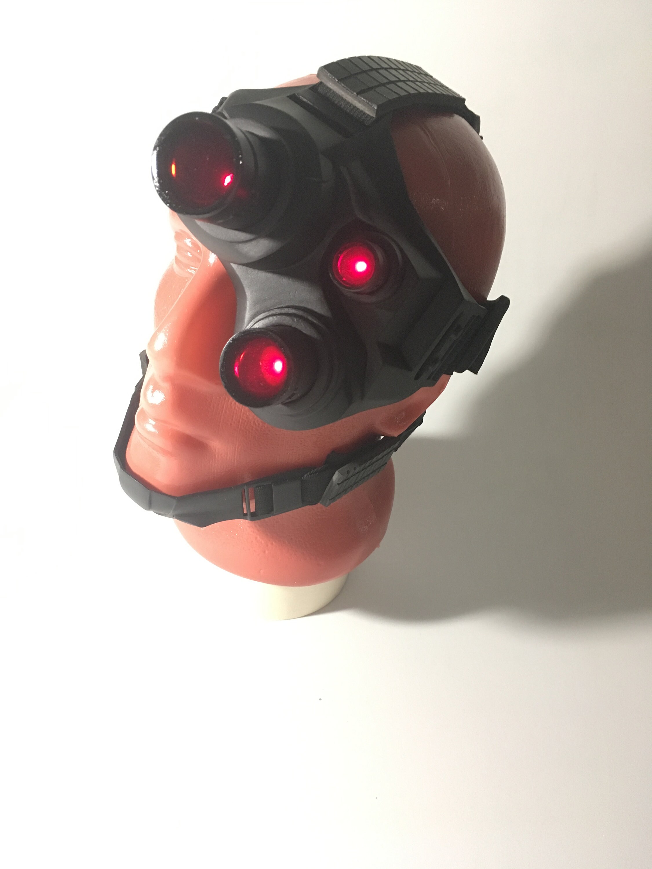 Splinter Cell Sam Fisher goggles visor 3d printable cosplay | Etsy
