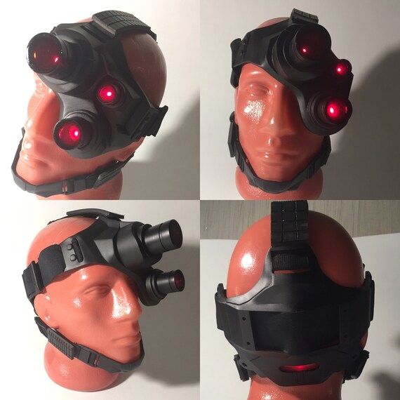 Splinter Cell Sam Fisher Goggles Visor 3d Printable Cosplay | Etsy