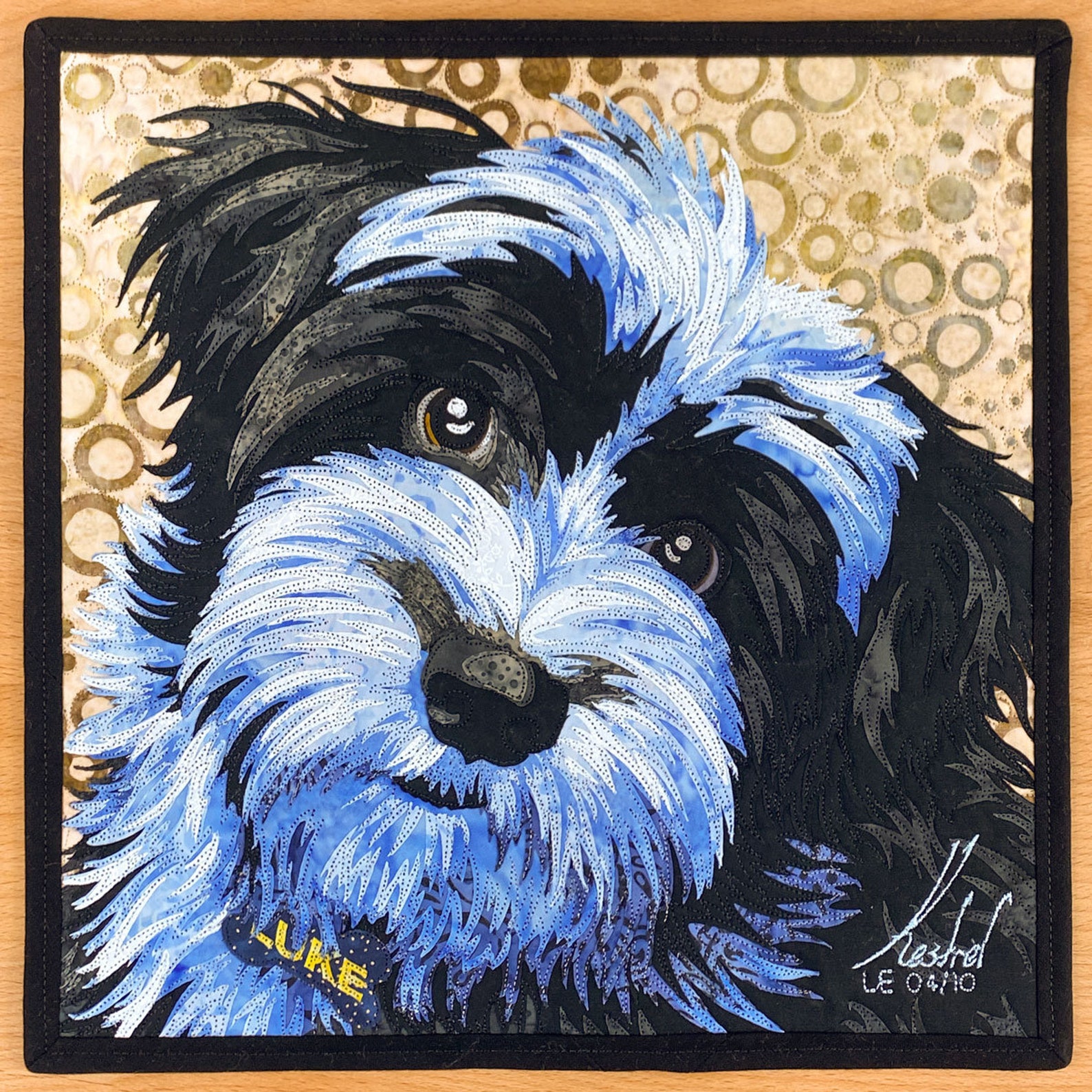 Luke Original Art Quilt | Wall Art, Fabric Art, Fine Art, Limited ...