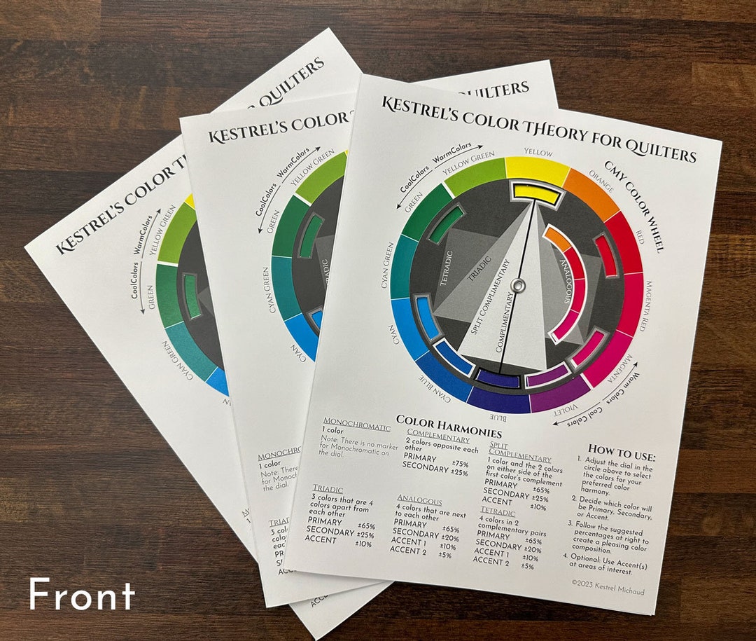 Kestrel's Color Wheel « CMY Model Color Wheel Designed for Quilters ...