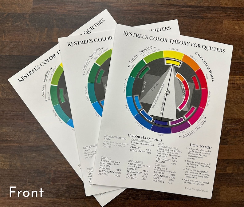 Kestrel's Color Wheel « CMY Model Color Wheel Designed for Quilters ...