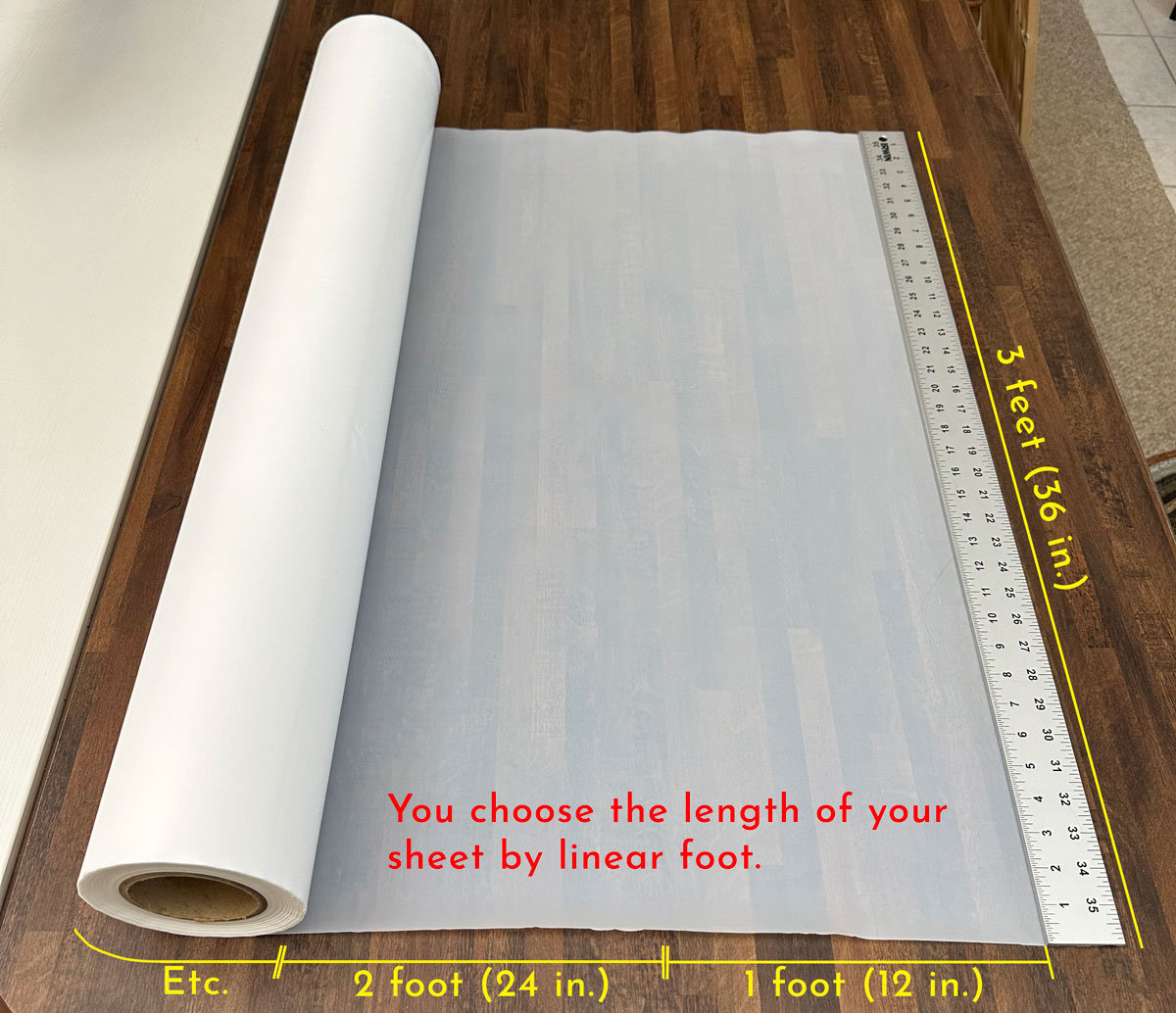 Teflon Sheet for Fused Applique | PTFE Film | Non-stick Pressing Sheet for Quilting - Etsy