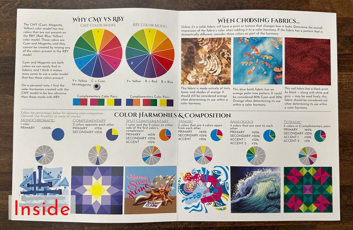 Kestrel's Color Wheel « CMY Model Color Wheel Designed for Quilters ...