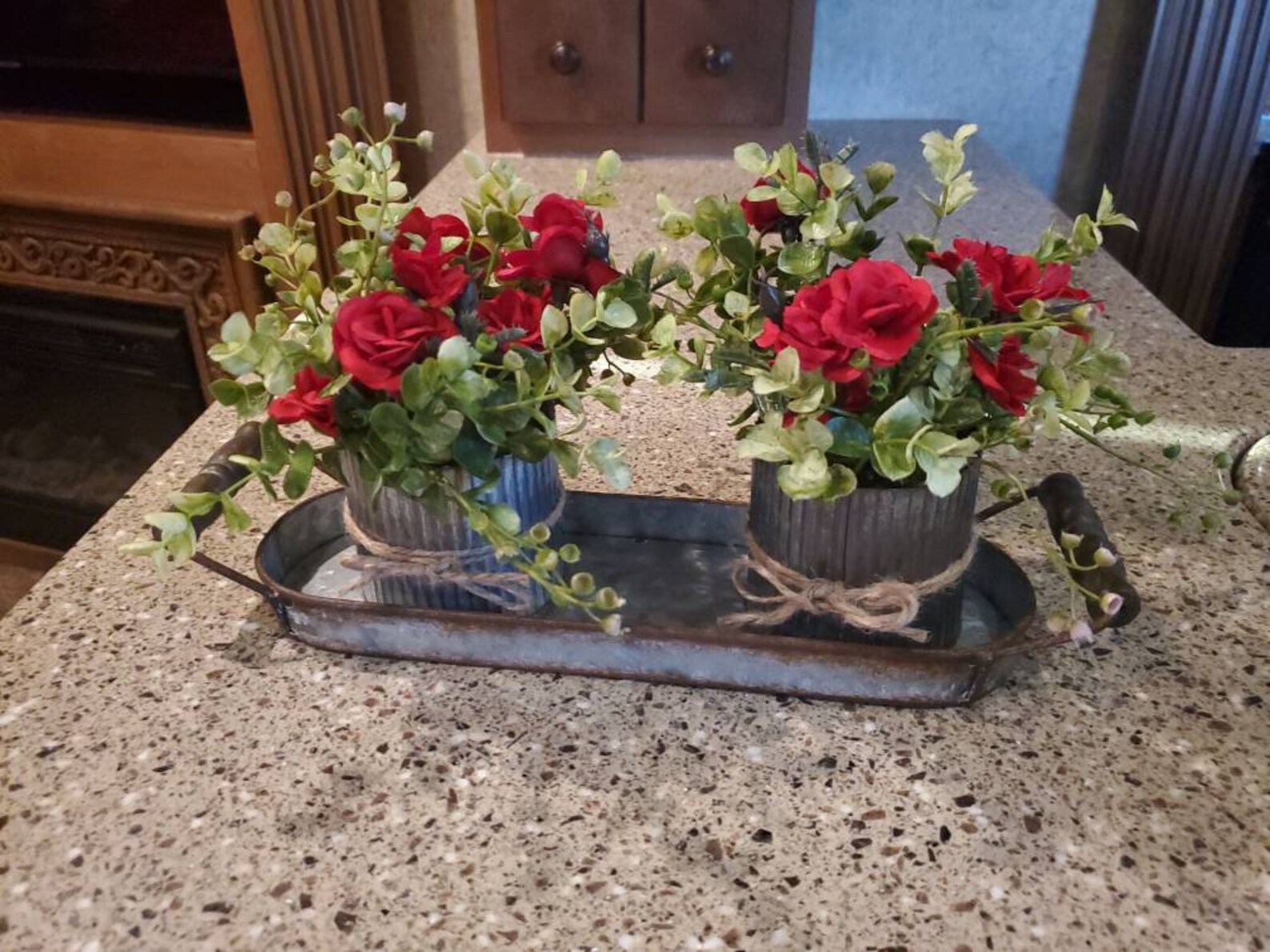 Farmhouse Centerpiece / Farmhouse Decor / Rustic Greenery - Etsy