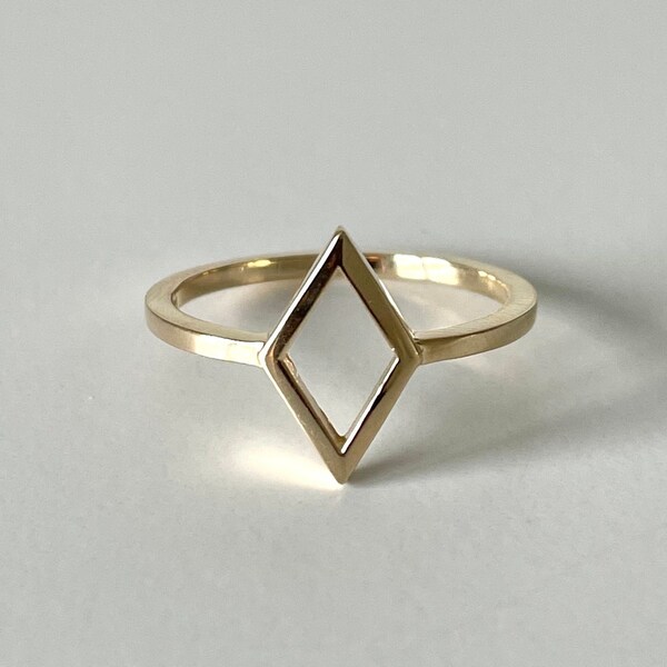 Geometric Shape Ring - Etsy