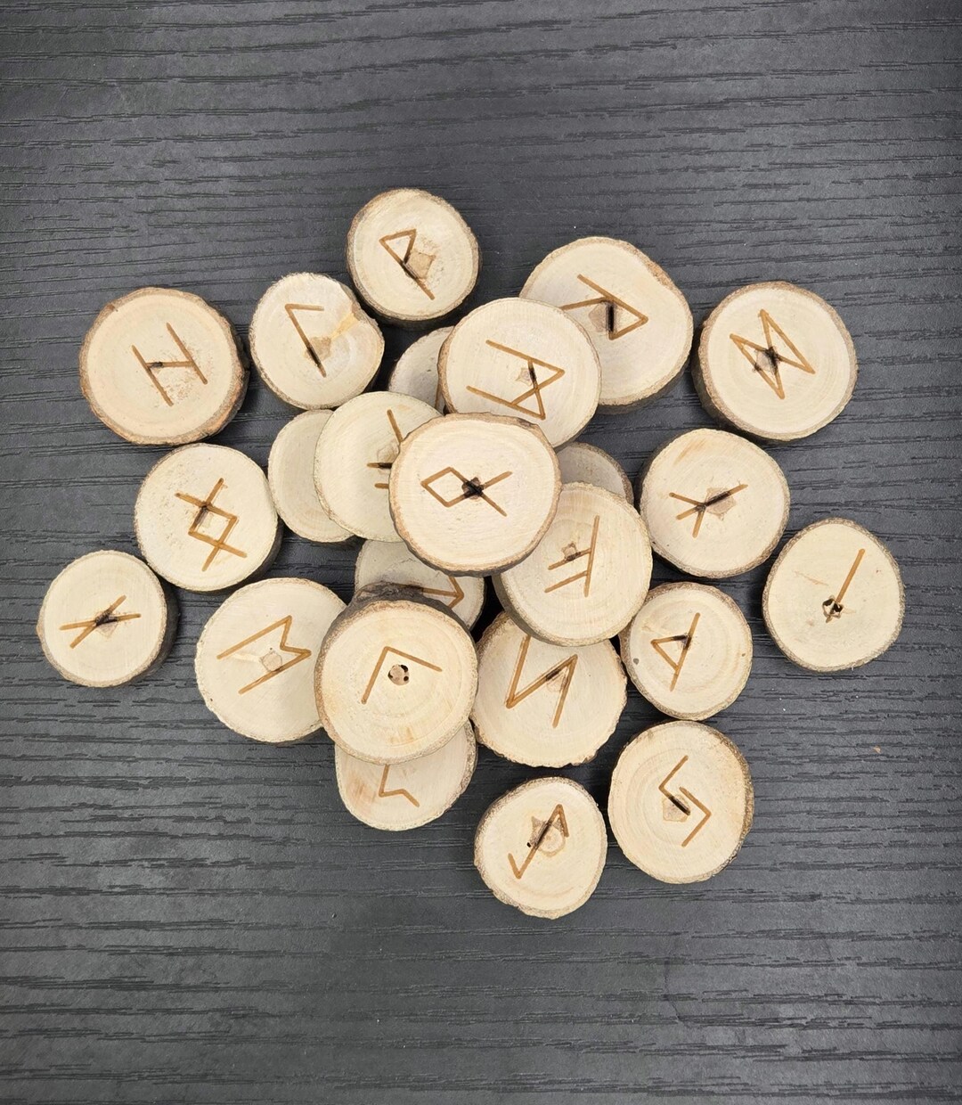 Wooden Rune Set - Etsy