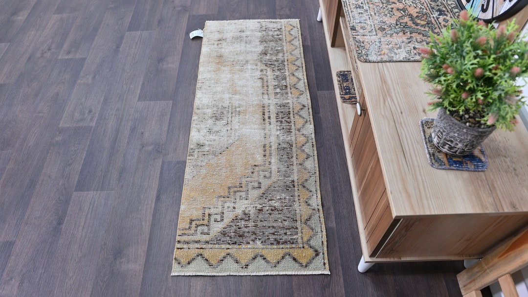 2x4 Small Oushak Rug, Faded Rug, Outdoor Rug, 2x4 Entry Muted Rug ...