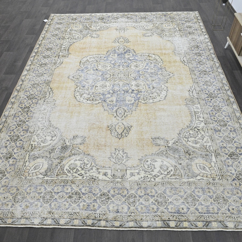 Large Vintage Rug - Etsy