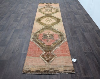 Vintage Turkish Rug Runner | Etsy