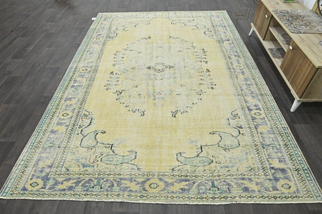 7x9 Rug for Living Room, Hand Woven Rug, Home Decor Rug, Handmade Rug ...