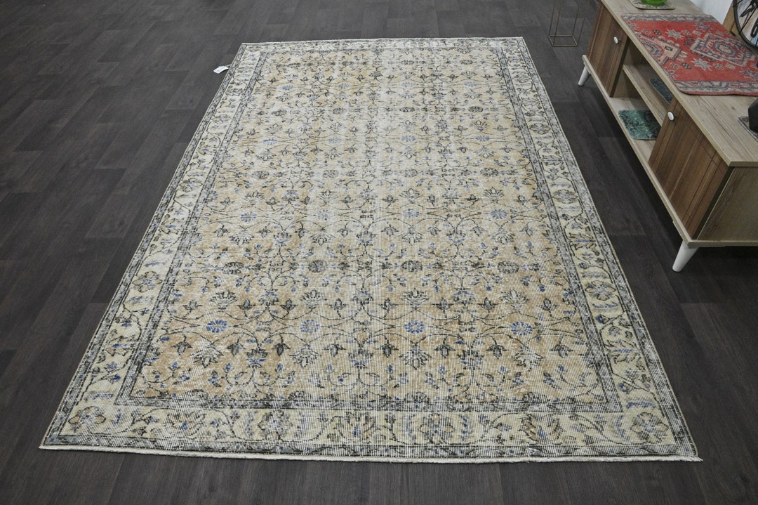 Oversize Turkish Rug, Muted Rug, Hand Knotted Rug, Oriental Rug ...