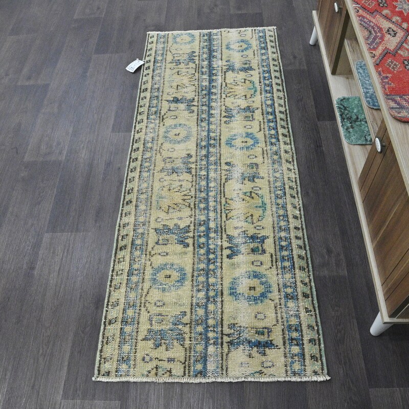 Blue Turkish Runner - Etsy