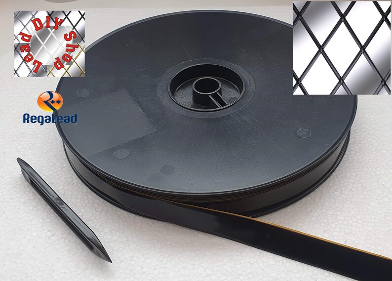 Ebony Self Adhesive Lead Strip Window Lead Glass Crafts Bottle Etsy