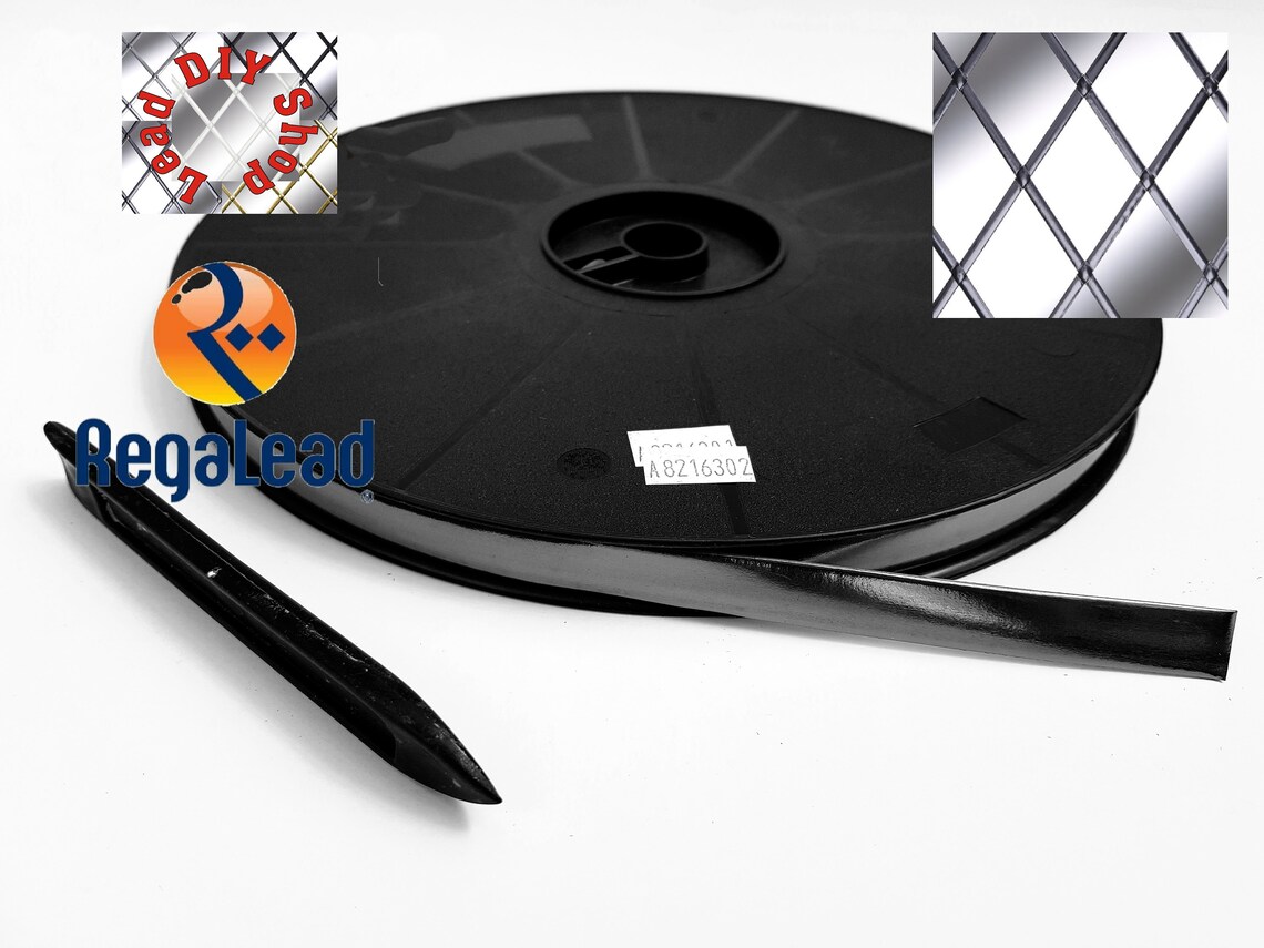 Ebony Self Adhesive Lead Strip Window Lead Glass Crafts Bottle Etsy