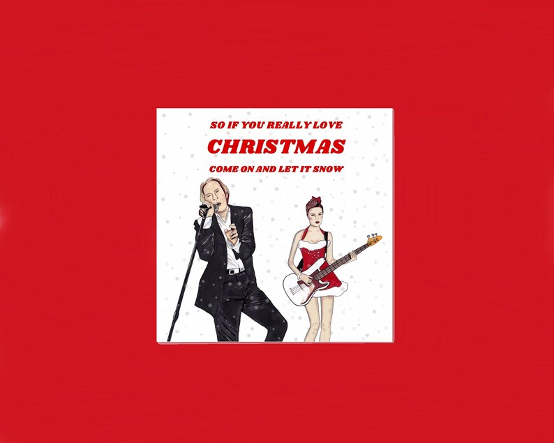 Love Actually Christmas Card • so If You Really Love Christmas Come on ...