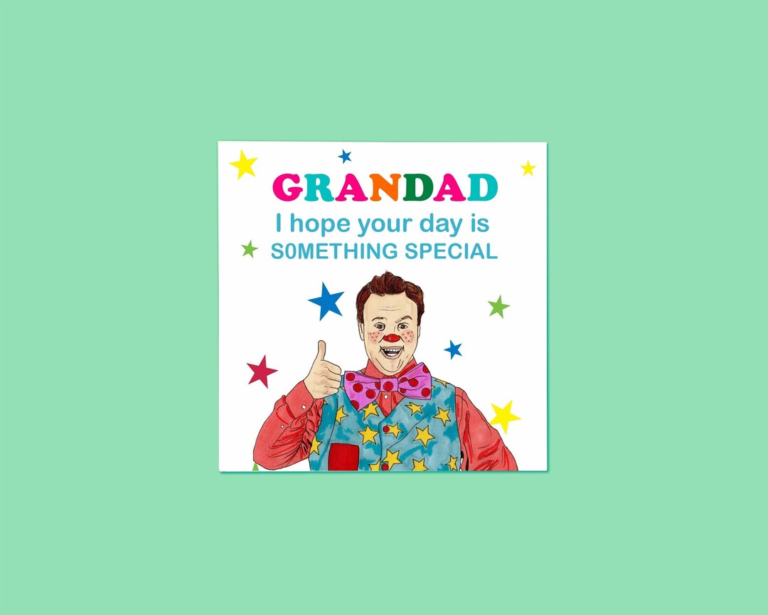 Mr. Tumble Grandad Card: Cbeebies Birthday, Father's Day - Etsy UK