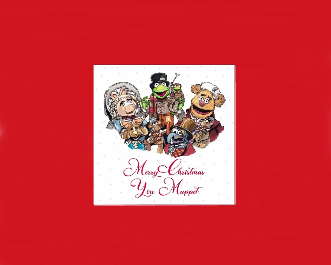 The Muppet Christmas Carol Christmas Card • Merry Christmas You Muppet ...