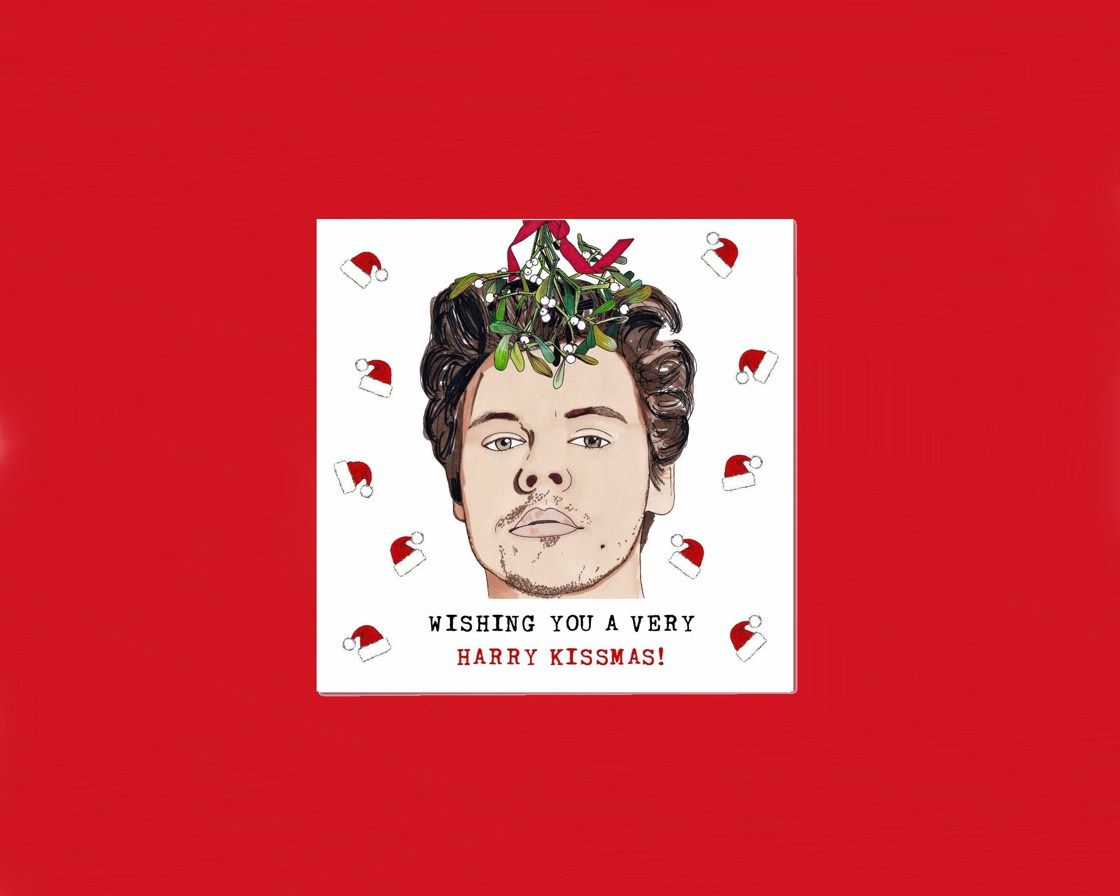 Harry Styles Christmas Hat