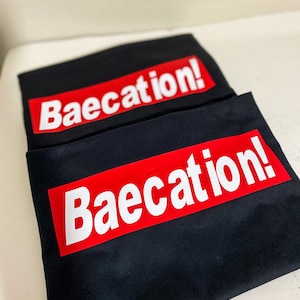 Baecation | Couples Vacation Custom T-shirt - Etsy