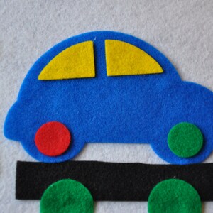 Felt Train Set - Etsy