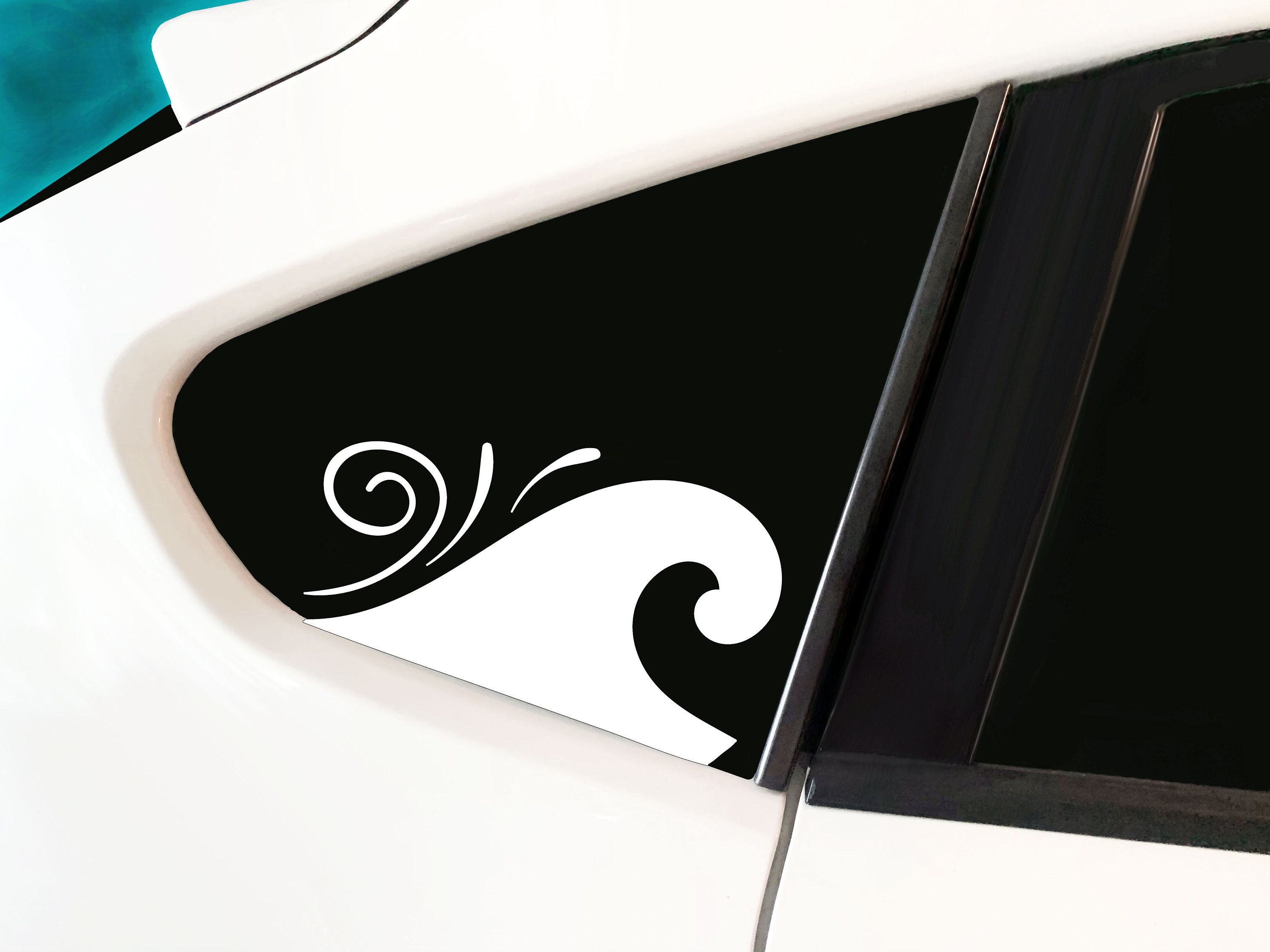 Ocean Wave Car Decal Laptop Decal Window Decal - Etsy