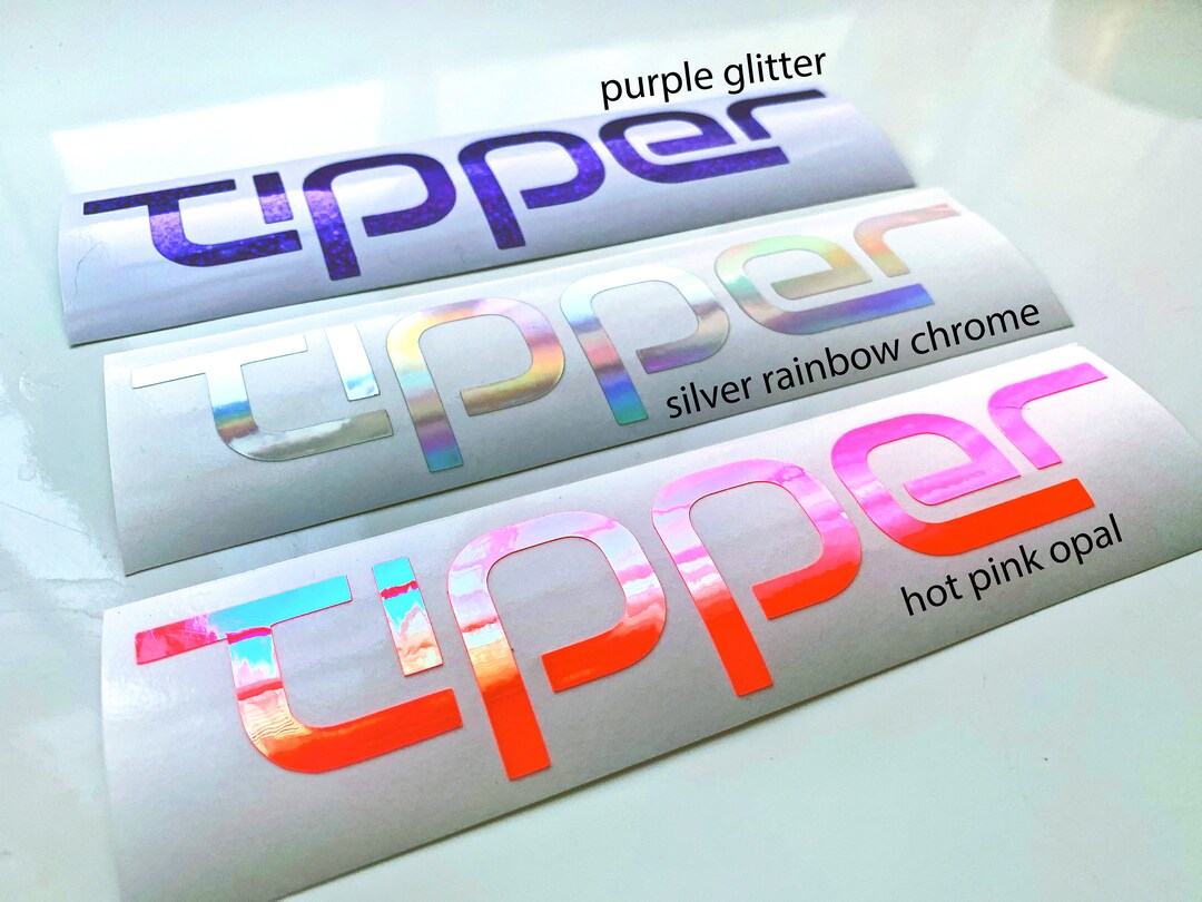 Tipper Holographic Car Decal Vinyl EDM Laptop Mac Phone Iphone - Etsy