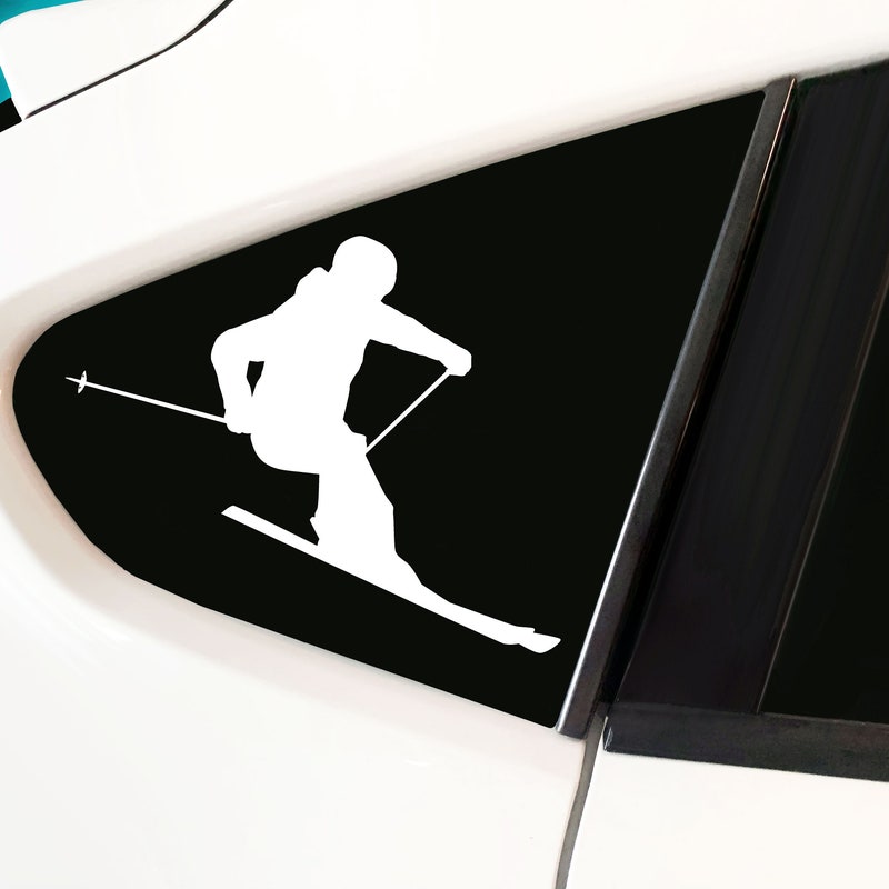 Ski Decal - Etsy