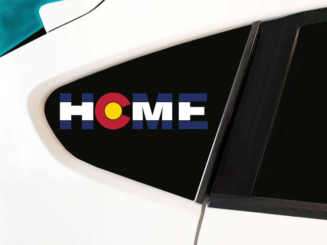Colorado State Decal Home | Home State Sticker | 4 Color Vinyl | Car ...