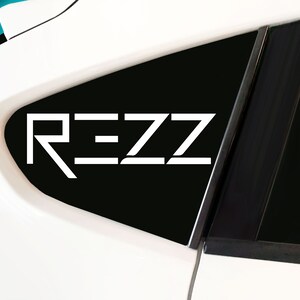 REZZ - Car Decal Vinyl EDM Dj Laptop Mac Phone iPhone Bumper Sticker ...