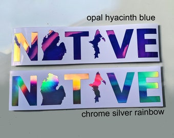 Michigan Native Sticker - Etsy