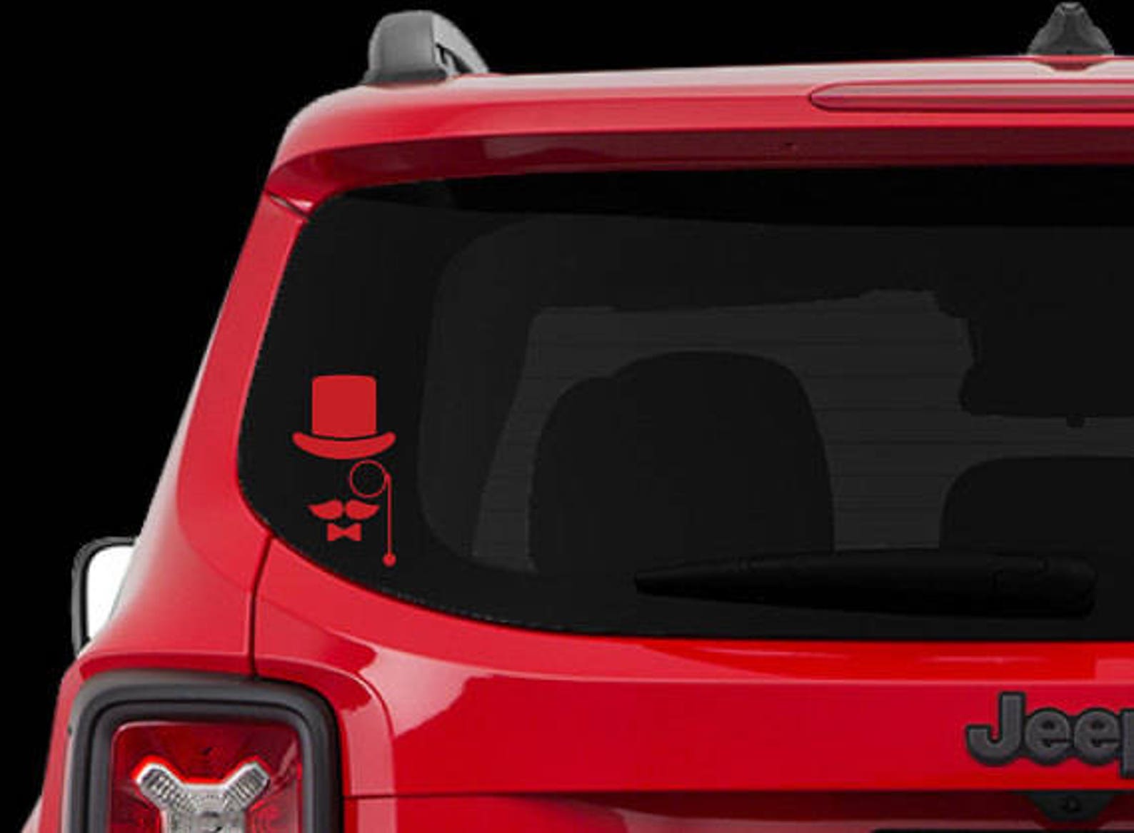 Dapper Gentleman Sir, Face 3 Car Decal, Laptop Decal, Window Decal - Etsy