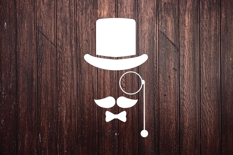 Dapper Gentleman Sir Face 3 Car Decal Laptop Decal Window - Etsy