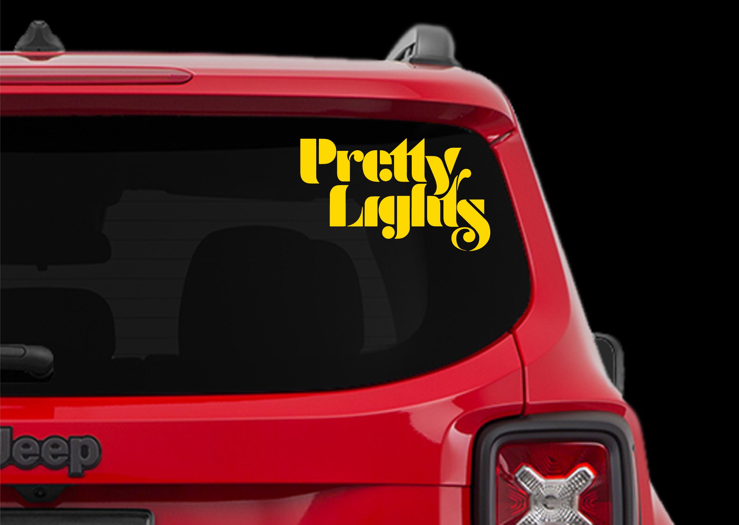 Pretty Lights Decal Car Decal Vinyl EDM Laptop Mac Phone - Etsy