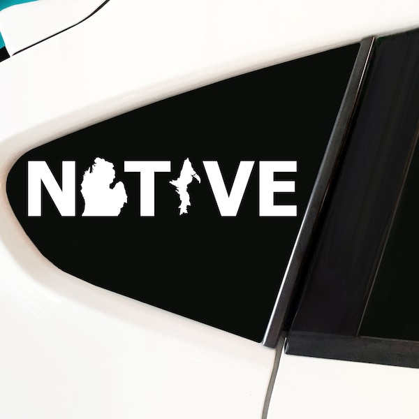 Michigan Car Decal - Etsy