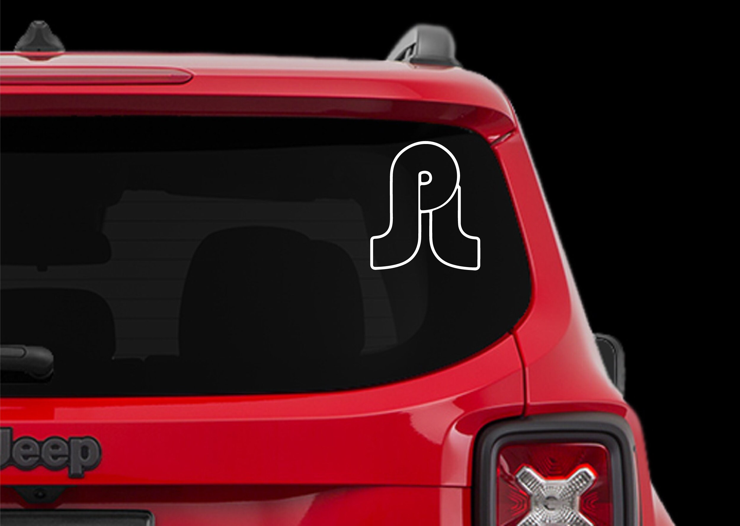 PL Pretty Lights OG Logo Outlined Decal Sticker, Car Decal, Laptop ...
