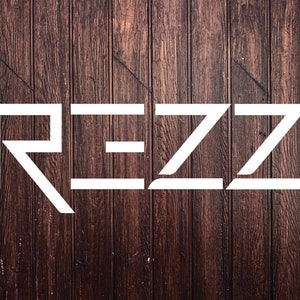 REZZ - Car Decal Vinyl EDM Dj Laptop Mac Phone iPhone Bumper Sticker ...
