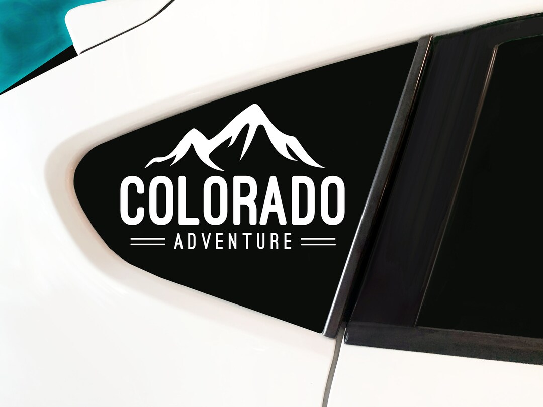 Colorado State Decal Adventure Native State Sticker Home State Decal ...