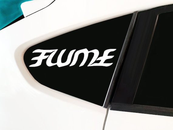 Flume New Logo Car Decal Vinyl EDM Laptop Mac Phone iPhone - Etsy.de
