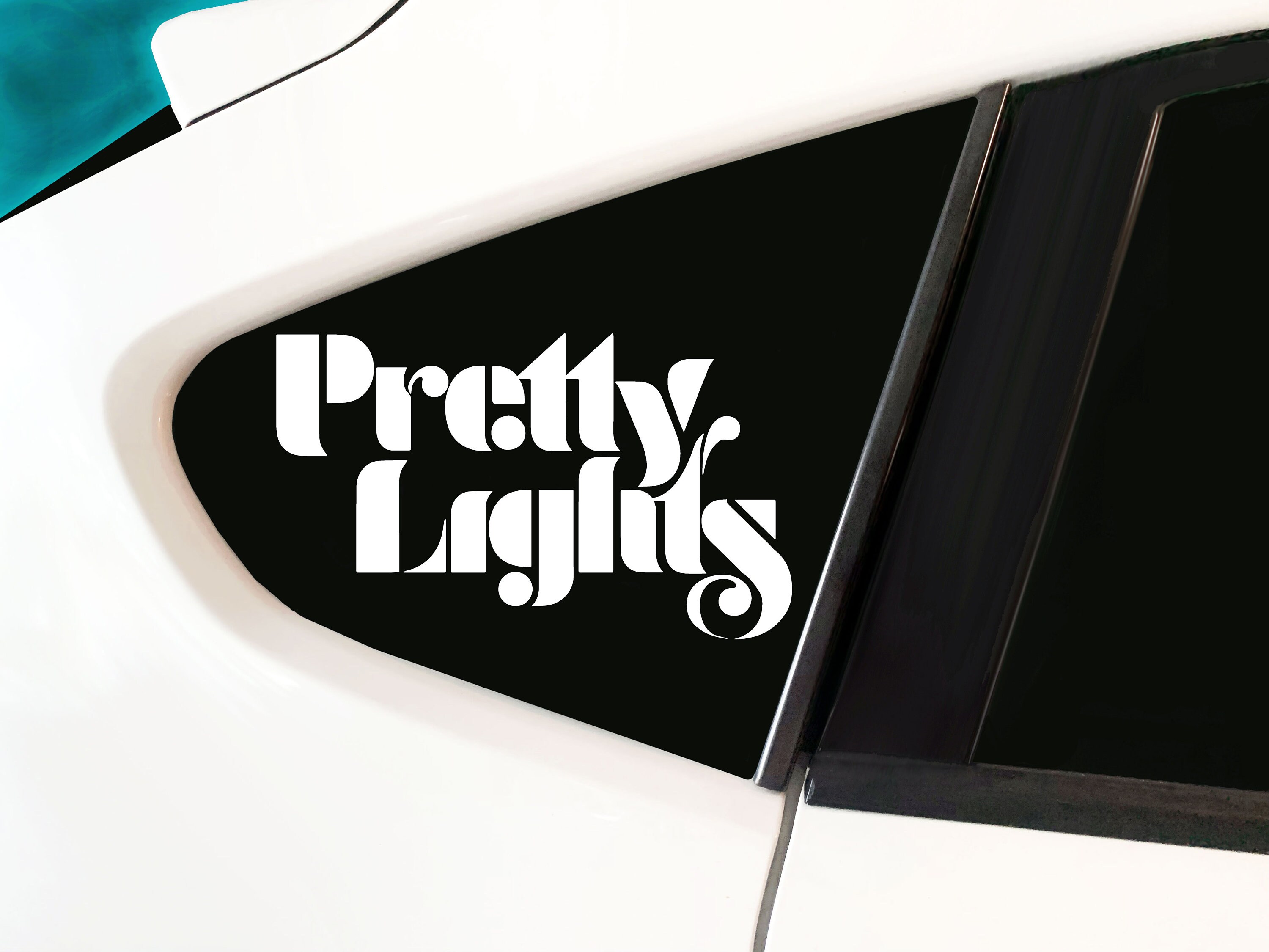 Pretty Lights Decal - Car Decal Vinyl EDM Laptop Mac Phone iPhone ...