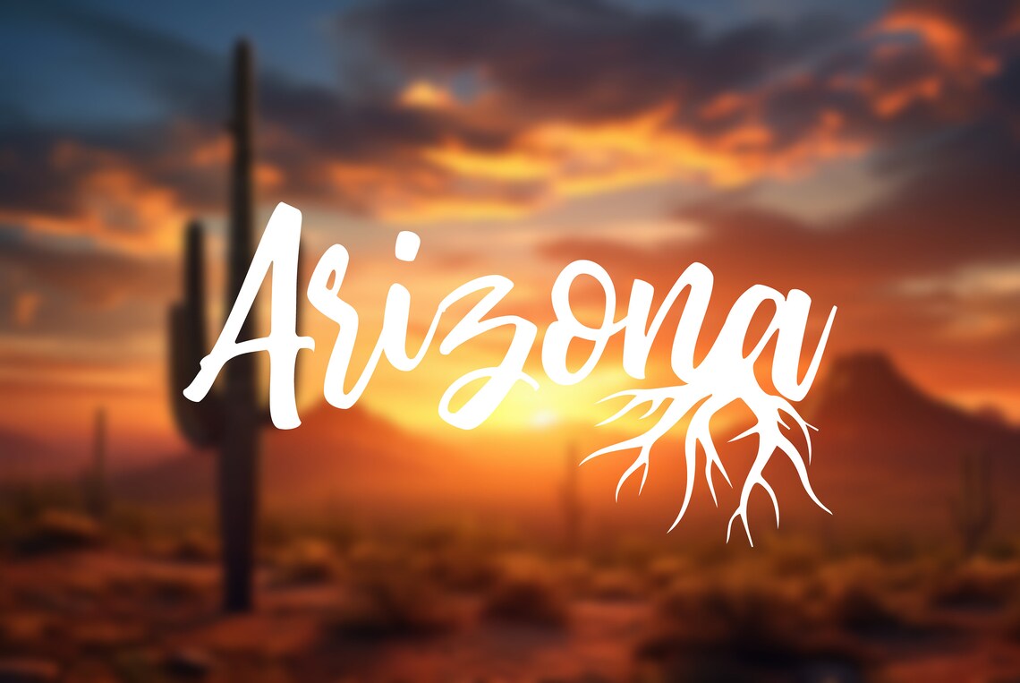 Arizona Roots State Decal | State Sticker | Home State Decal | Grand ...