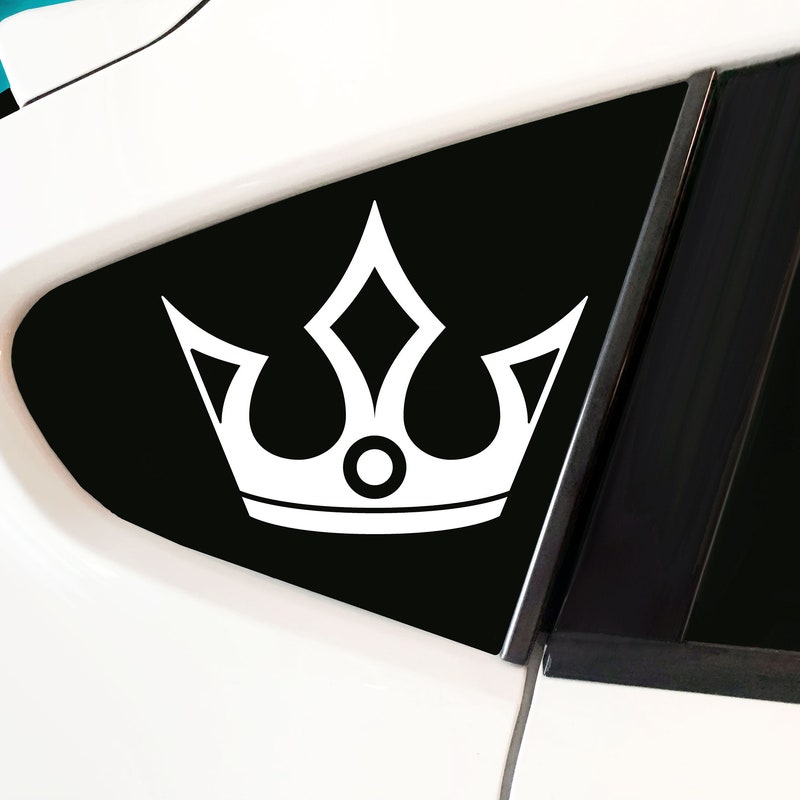King Crown Name Decal - Etsy