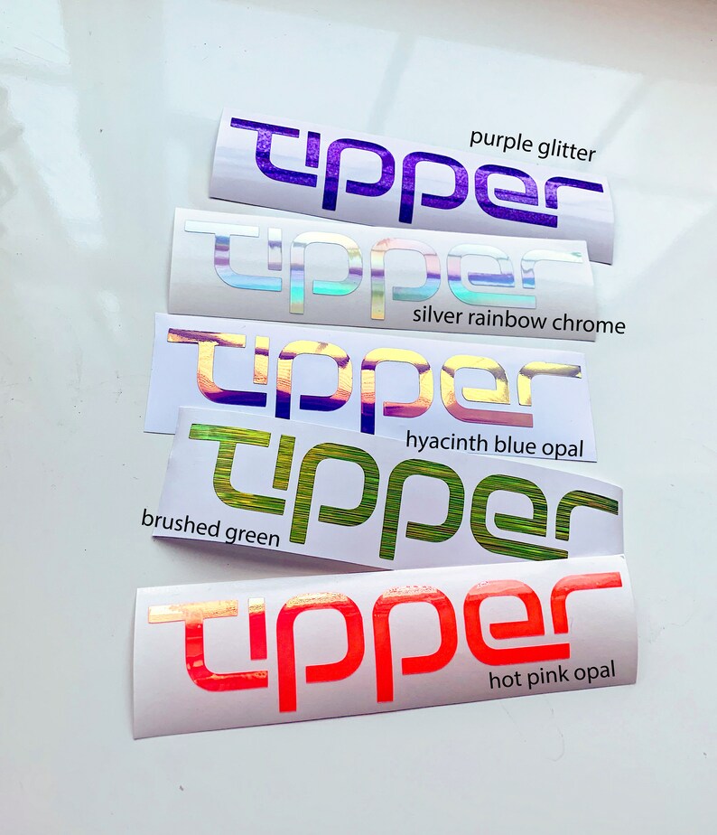 Tipper Holographic Car Decal Vinyl EDM Laptop Mac Phone Iphone - Etsy