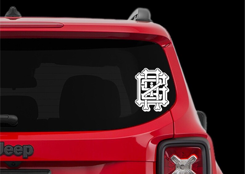 Griz Bones Car Decal Vinyl EDM Laptop Mac Phone Iphone - Etsy