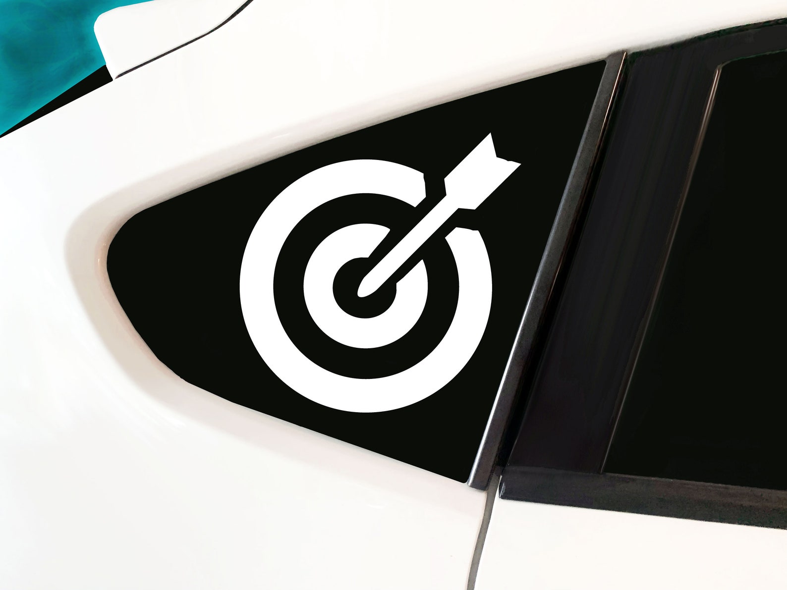 BULLSEYE Car Decal Laptop Decal Window Decal - Etsy