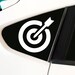 BULLSEYE Car Decal, Laptop Decal, Window Decal - Etsy